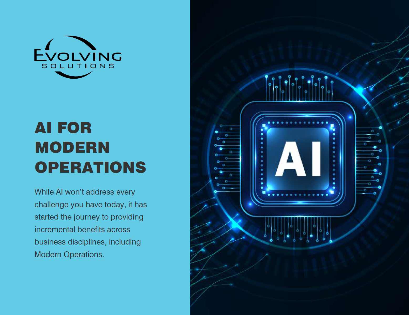 AI for Modern Operations with IBM - Evolving Solutions