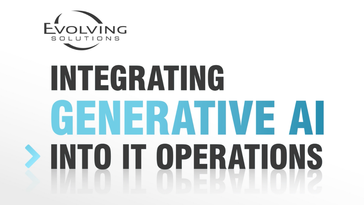 Optimize Your IT Operations with AI - Evolving Solutions