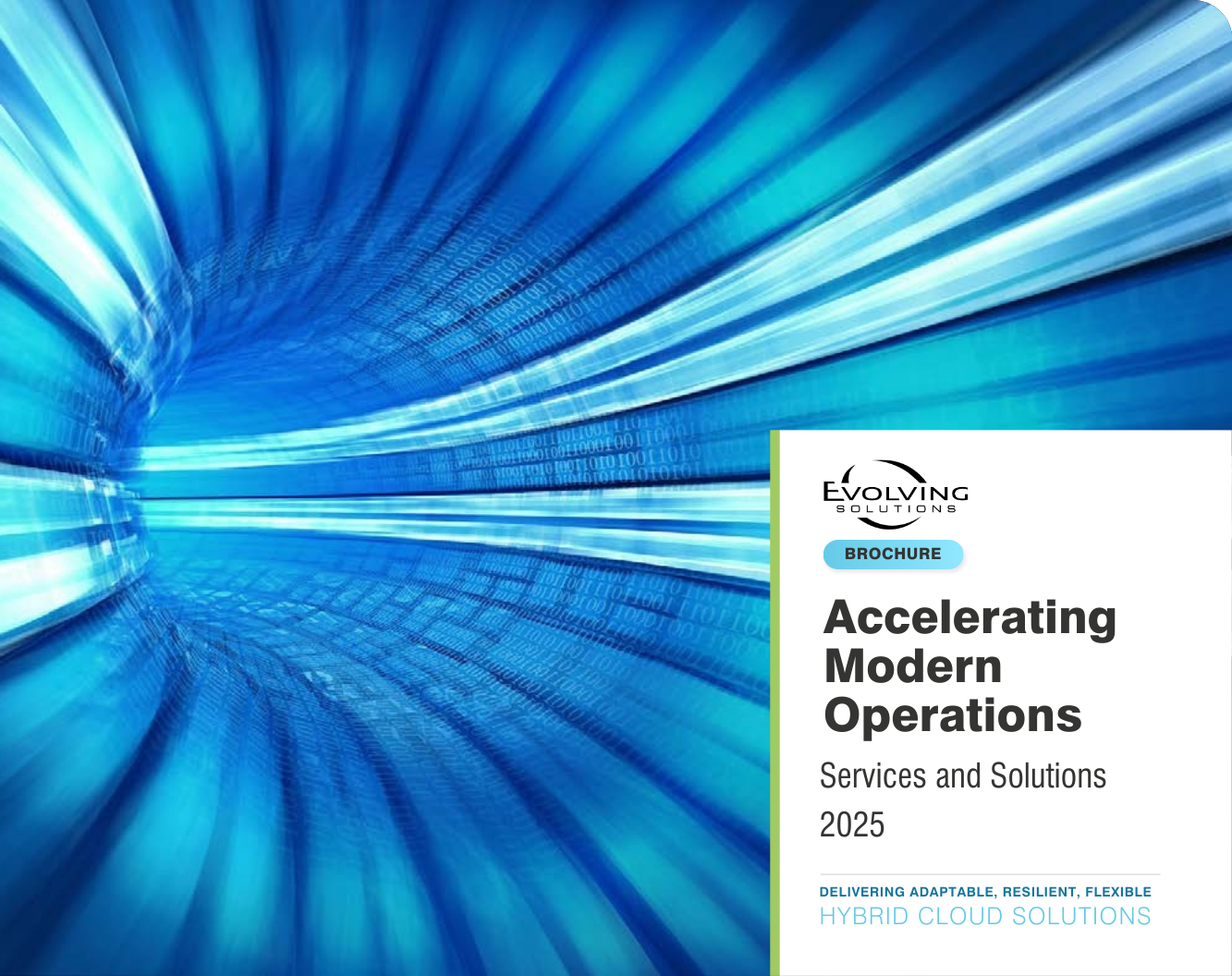 Accelerating Modern Operations: Services and Solutions - Evolving Solutions
